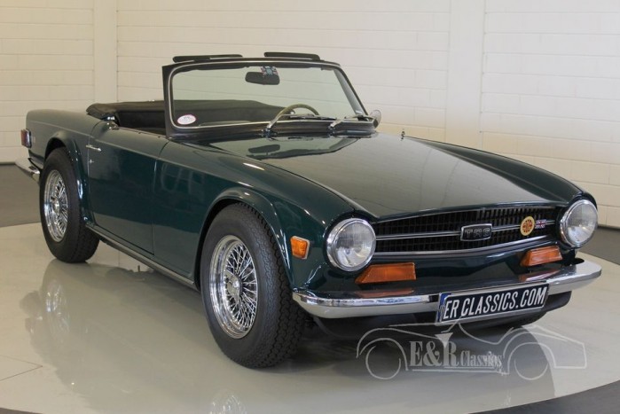 Triumph TR6 1973 te koop bij ERclassics