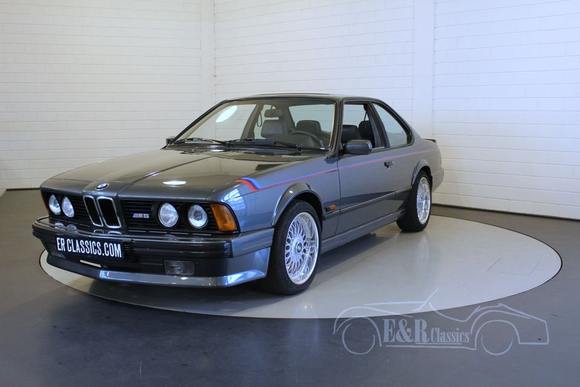 BMW 635CSI M6 E24 1987 te koop bij ERclassics