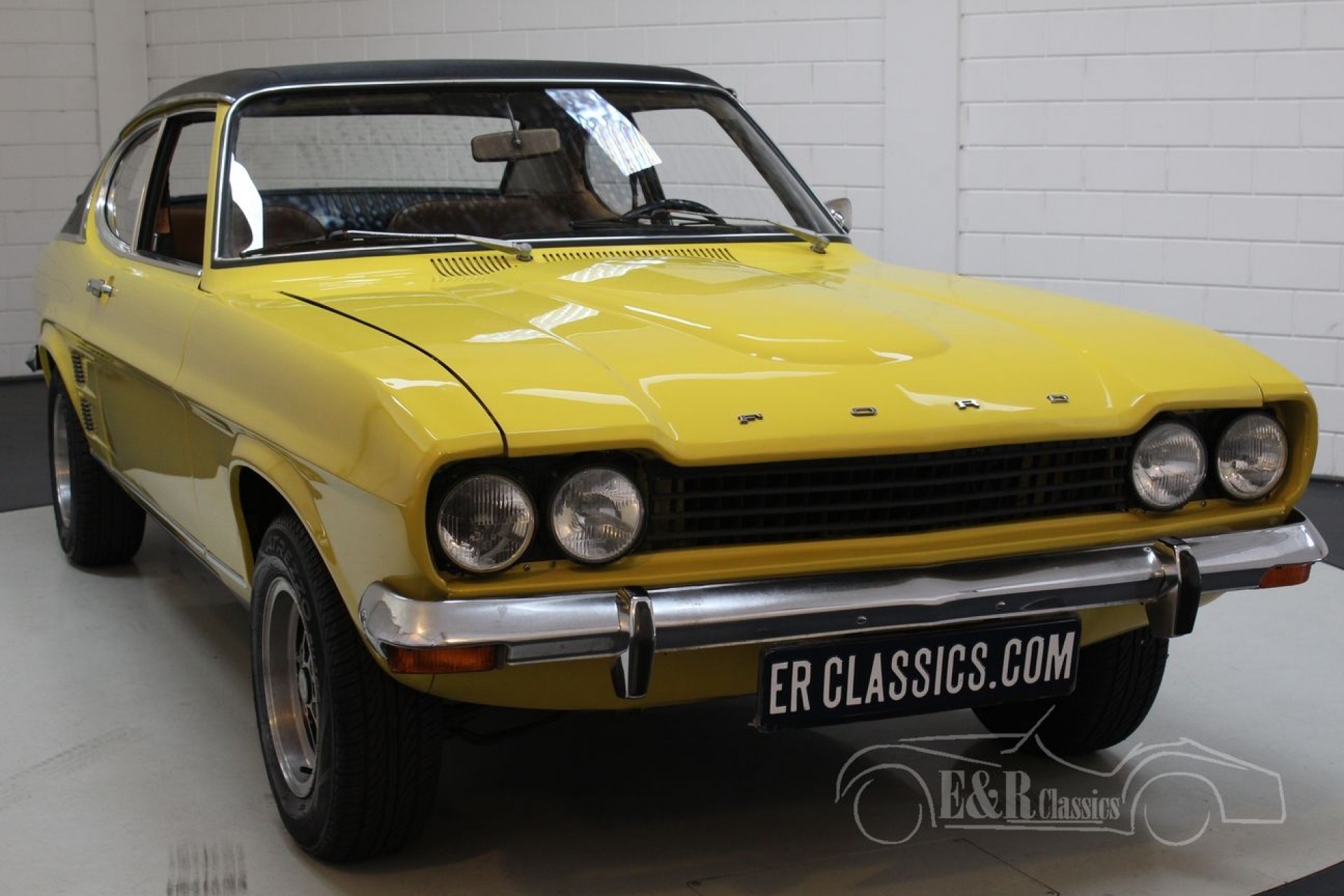 Ford Capri MK1 1600 GT 1974 te koop bij ERclassics