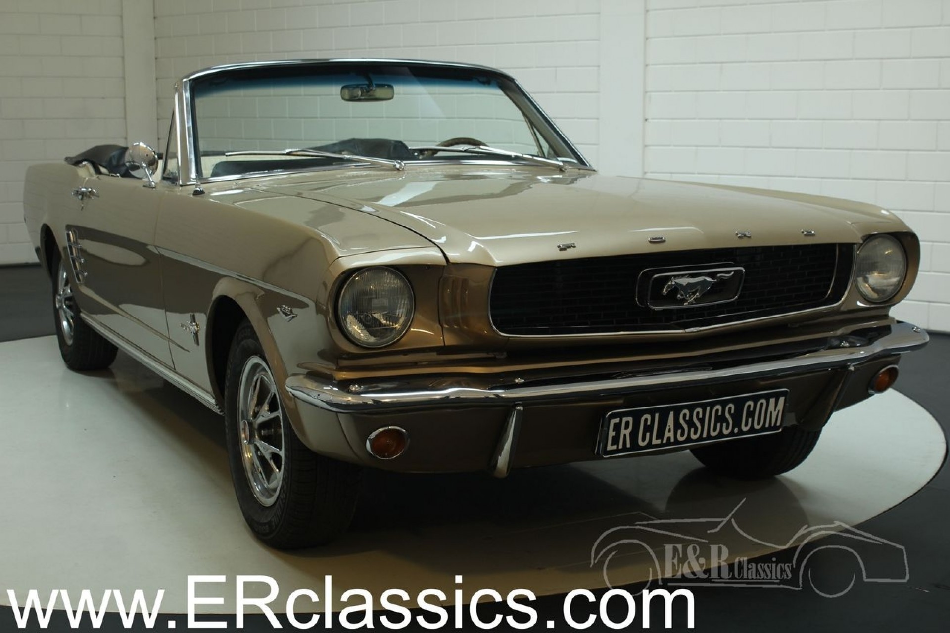 Ford Mustang cabriolet 1966 te koop bij ERclassics