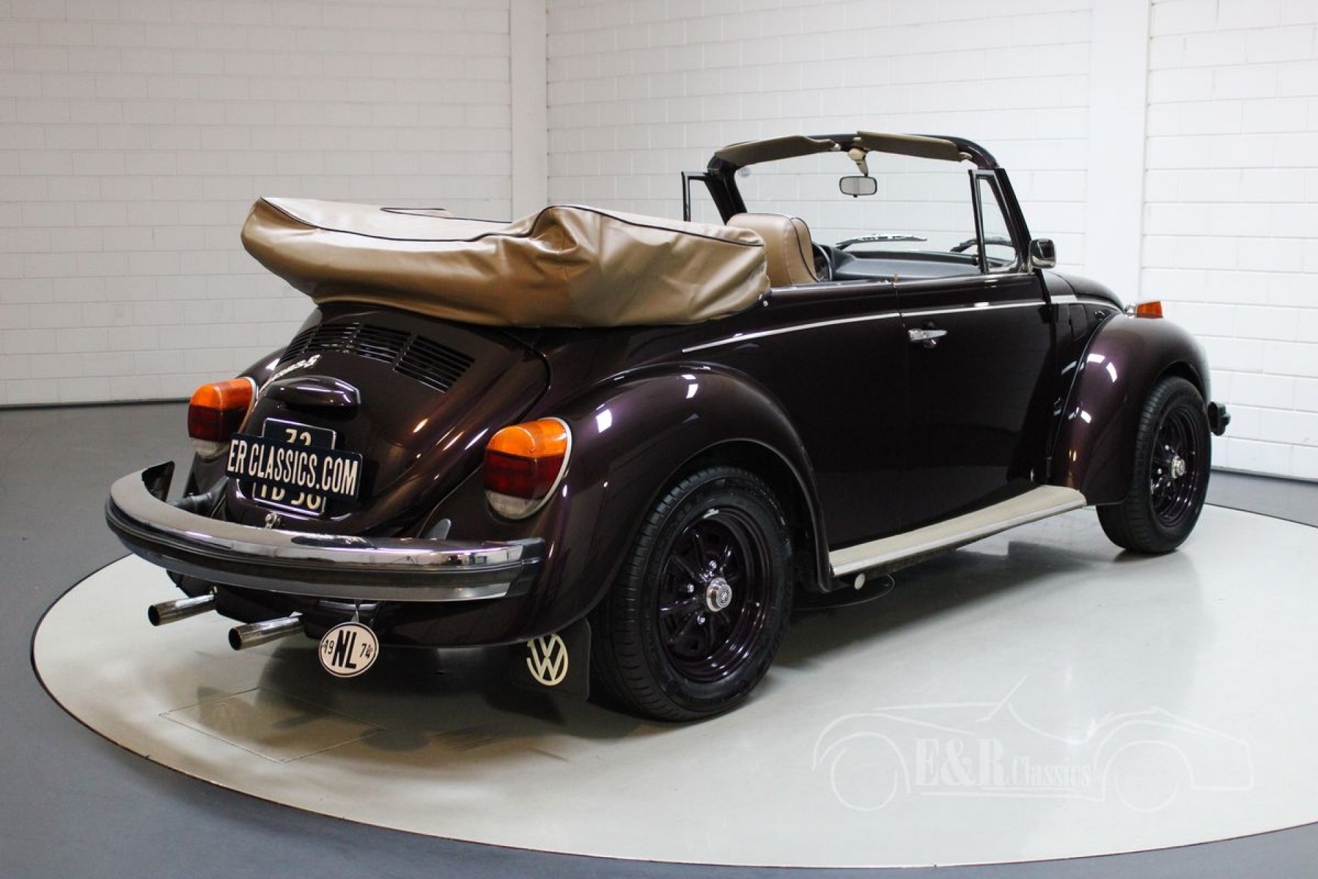 VW Kever cabriolet te koop bij ERclassics