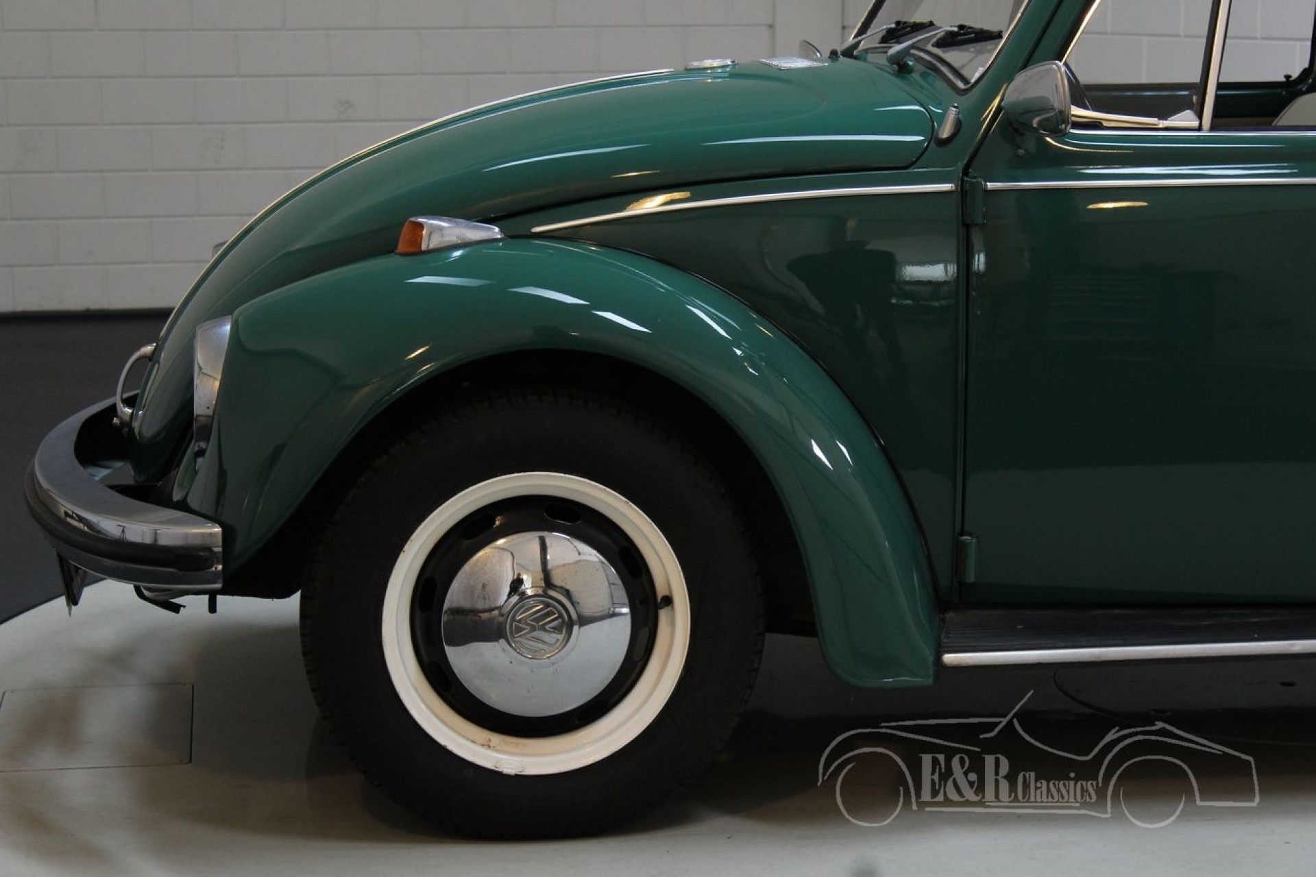 Volkswagen kever 1300 1967 Delta Groen te koop bij ERclassics