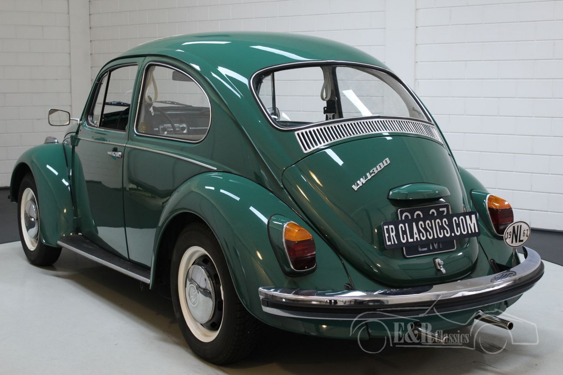 Volkswagen kever 1300 1967 Delta Groen te koop bij ERclassics
