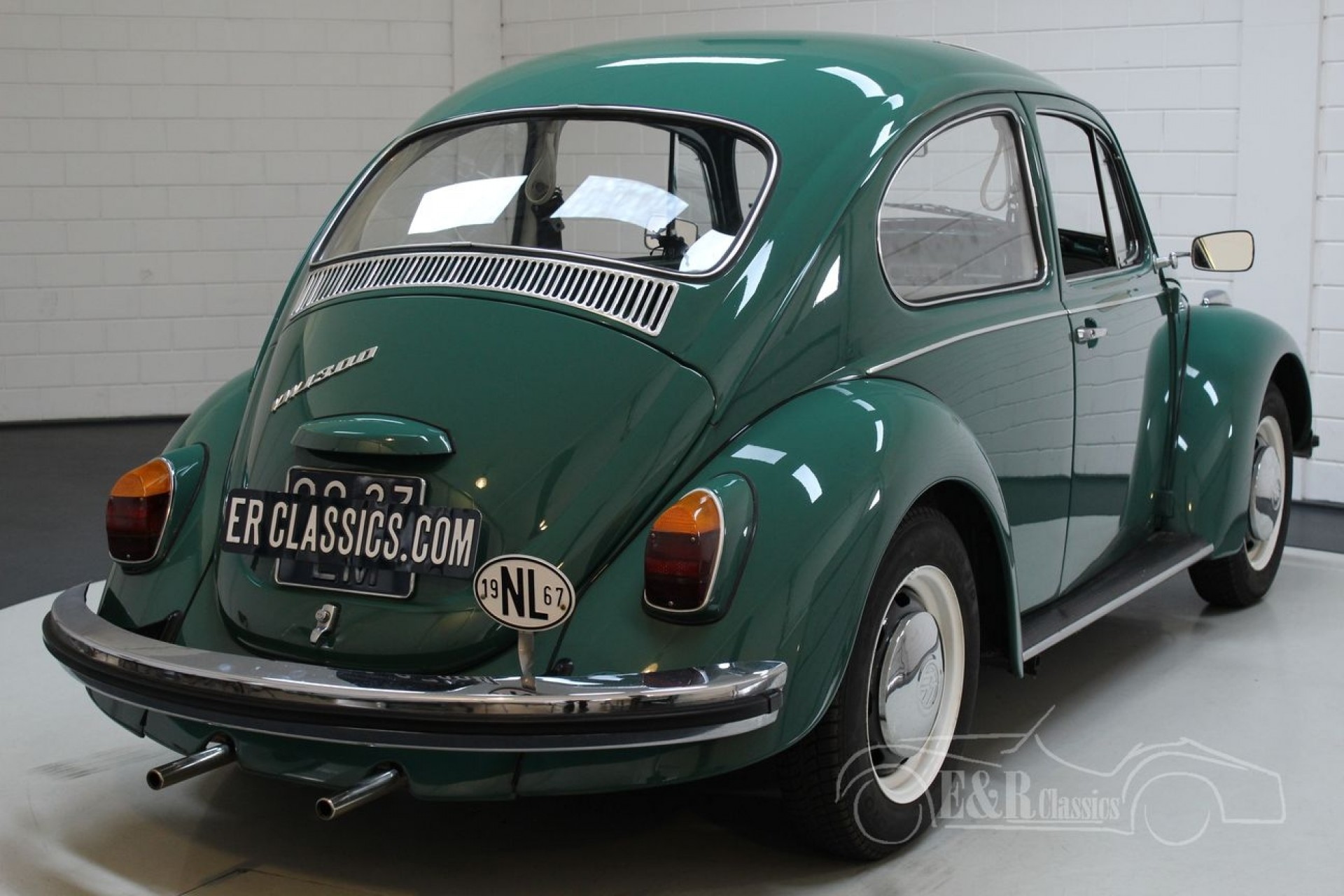Volkswagen kever 1300 1967 Delta Groen te koop bij ERclassics