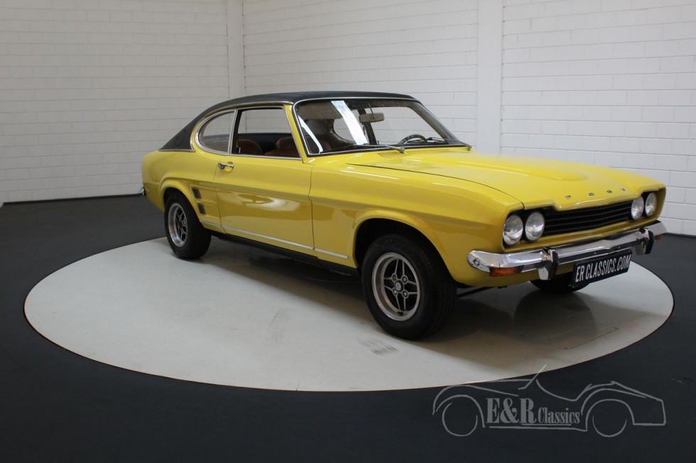 Ford Capri MK1 1600 GT 1974 te koop bij ERclassics
